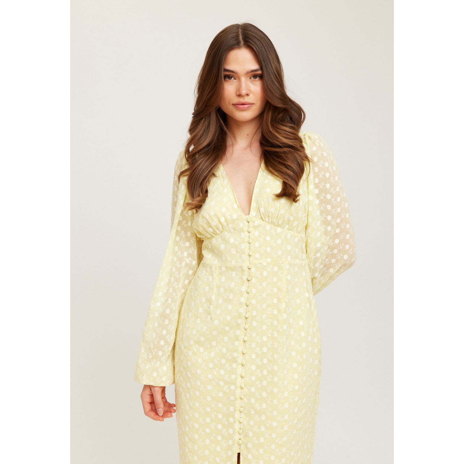 AESTHETIC DRESS Light Yellow XS - Boligheter